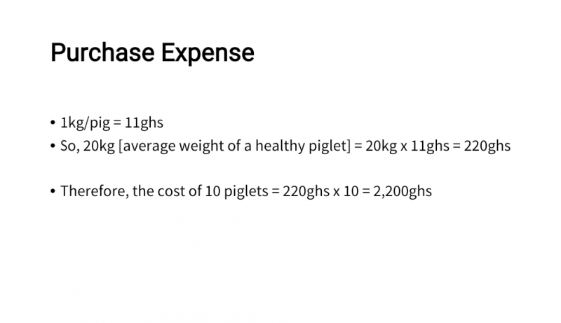 Profit Margin Analysis of Pig Farming: 10 Pigs – ACOWAS